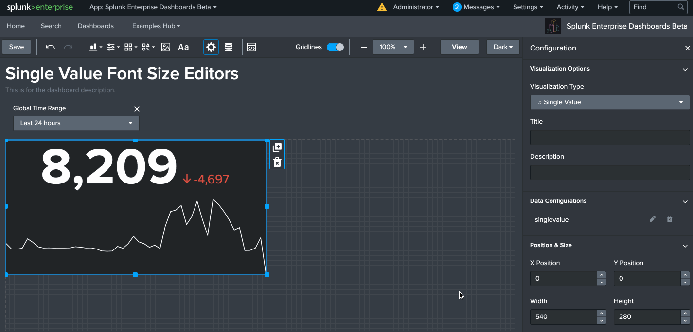 Dashboards Beta v0.8: Examples Hub | Splunk Dashboards Beta v0.8: Examples Hub | Splunk