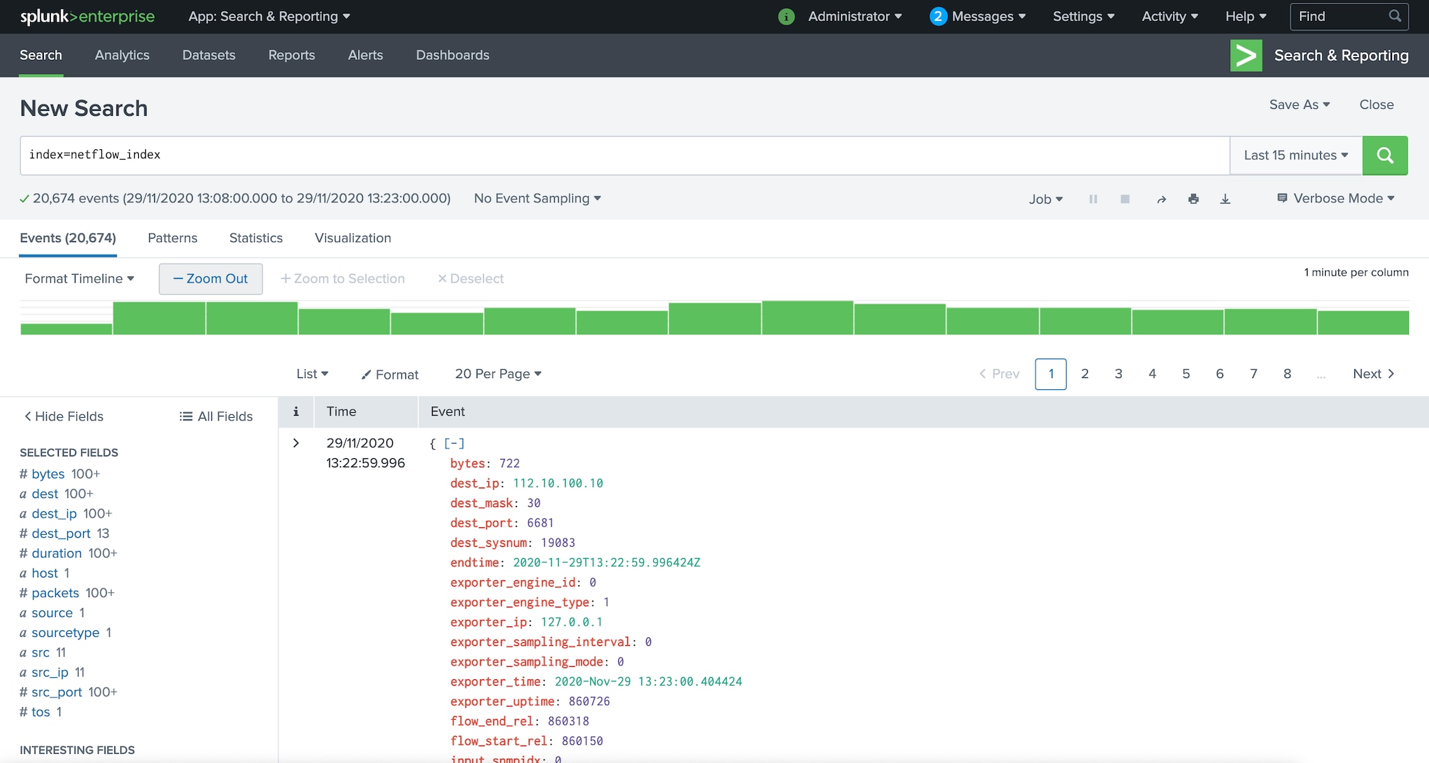 Splunking NetFlow with Splunk Stream - Part 1: Getting NetFlow data ... Splunking NetFlow with Splunk Stream - Part 1: Getting NetFlow data ...
